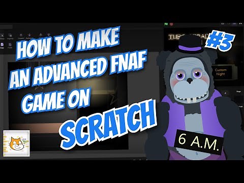 How to make an ADVANCED FNAF GAME on SCRATCH! #3 Night Cycle and Time | How to Scratch