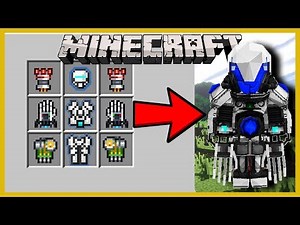 Minecraft - CRAFT THE ULTIMATE POWER SUIT TO TAKE ON ANY MOB OR TASK!!