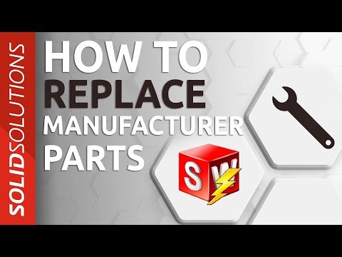 How to Replace a Manufacturer Part in SOLIDWORKS Electrical