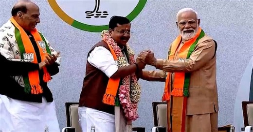 Nitin Nabin Takes Charge As BJP's Youngest Chief, Replacing JP Nadda