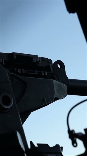 Watch Marines unleash a 50. cal machine gun from a Super Stallion helicopter