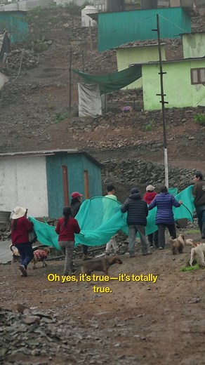3.9K views · 49 reactions | In Lima, Nikolaj Coster-Waldau met Abel Cruz, founder of Peruvians Without Water, a nonprofit using fog catchers to bring clean water to communities without access to municipal networks. The system captures moisture from the air through large mesh nets, turning fog into a vital source of life. Watch An Optimist’s Guide to the Planet bloom.bg/46uMfC2 | Bloomberg | Facebook