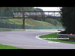 F1 Ferrari's extreme top speed sound at Spa, V12,V10 and V8!!! 1080P*HD