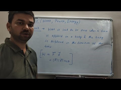 Work in Physics | Units of Work | Zero, Positive & Negative Work with Examples
