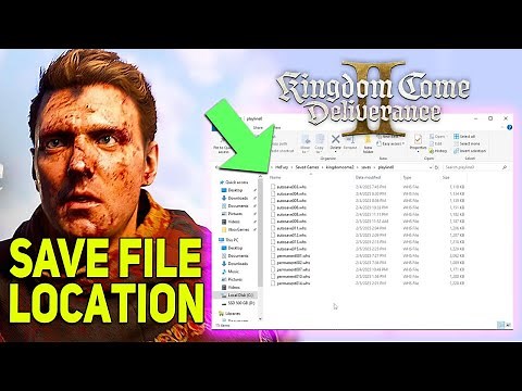 Save File Location Kingdom Come Deliverance 2