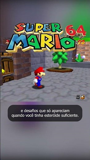 Super Mario 64 made the menu a part of the game!