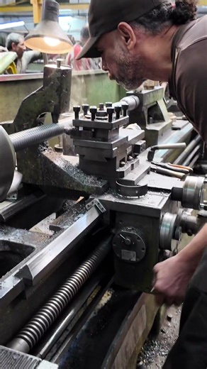 Cutting an ACME thread on a conventional lathe isn’t plug-and-play, it requires skill 🔥