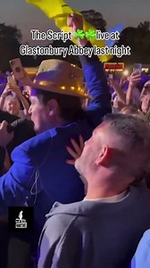 The Script live at Glastonbury Abbey 09/08/25
