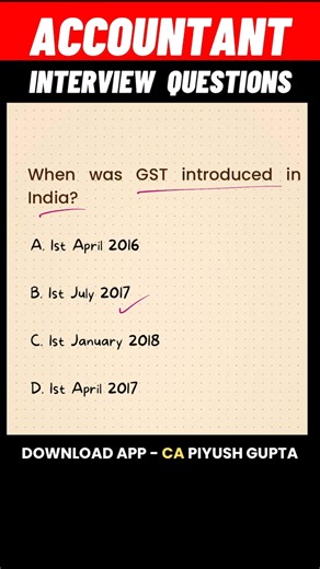 Download CA Piyush Gupta mobile app and learn practical earning oriented 25 certificate courses . . . . #accounting #taxation #accountsinterview #interview #interquestions #accountant #shorts | CA Piyush Gupta