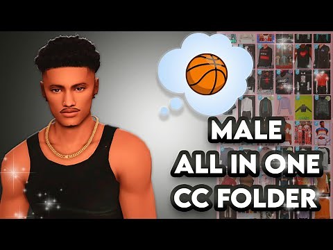 Sims 4| Personal Male All In One CC Folder 10.2GB