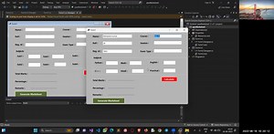 Cimage Internal Marksheet in C#.NET created by Mithalesh Kumar BCA 3rd Year PPU student. | Cimage College, Patna