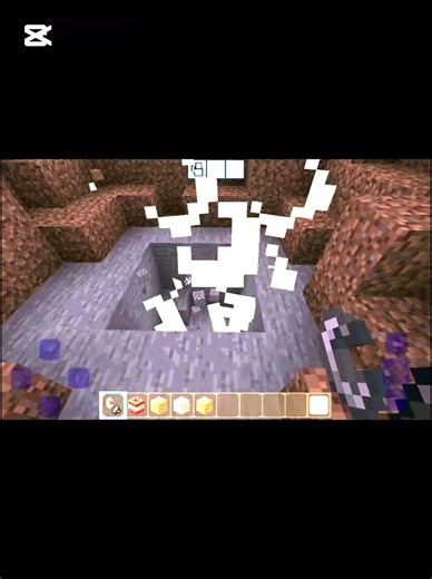 The EASIEST Way to Mine a PERFECT STRAIGHT Hole! (Redstone Trick) #minecraft #shorts #minecrafttips