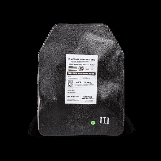 NIJ Level III  Body Armor Plate | ESAPI | Light-weight