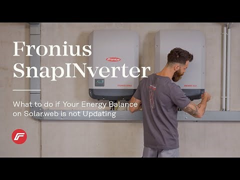 How-to: What to do if Your Energy Balance on Solar.web is not Updating