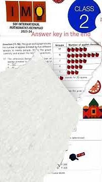 Maths Olympiad Class 2 2023-24 IMO Olympiad | Practice Questions & Solution #olampiad #Imo