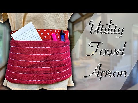 Utility Towel Apron | The Sewing Room Channel