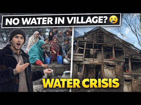 Water Crisis in Neelum Valley | Real Village Struggle & Dangerous Hiking 😲 | ShowBoo