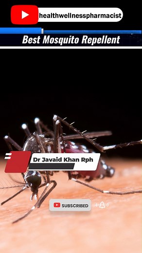 1.1M views · 14K reactions | Best Mosquito Repellent #mosquito #shorts #drjavaidkhan #health #healthtips #reels | Health Wellness Pharmacist | Facebook