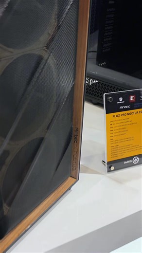 Antec se alía con Noctua para lanzar un gabinete sumamente interesante. Qué opinan?? #COMPUTEX2025 #Antec | Michael Quesada PC Master