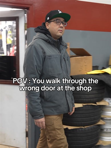 You never know what's happening in the service department... #crownspeedlab #memes #comedy #carshop #balancetires