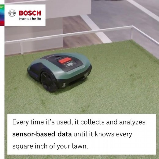 Bosch Indego S+: easy lawn care thanks to Artificial Intelligence