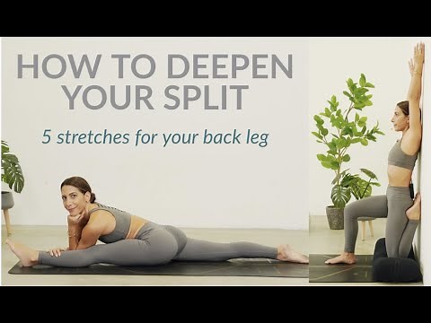 How To Deepen Splits: Stretch the Back Leg!