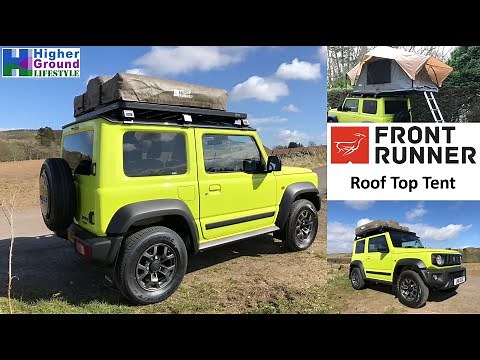 Front Runner Roof Top Tent Installation on my 2020 Suzuki Jimny