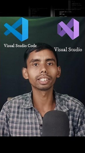 Different between Visual Studio Code or Vishal Studio #shorts #vscode #visualstudio