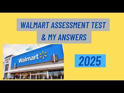 2025 Walmart Assessment Test answers | Produce Stocker