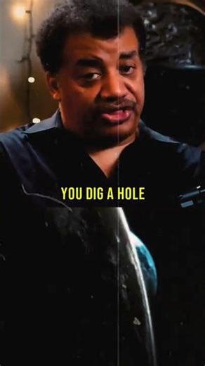 we dug too deep the mole people are awake 😨🌋#neildegrassetyson #astrophysicist #science #universe