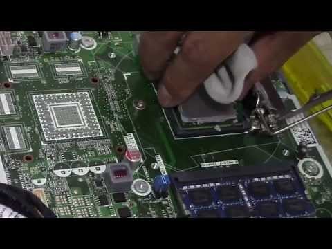 How to disassemble an all-in-one PC (DELL WITH TOUCH)