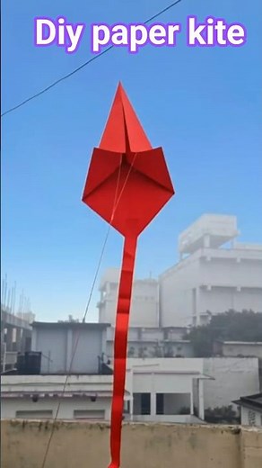 DIY Paper Kite 🪁 | Easy Origami Kite That Really Flies