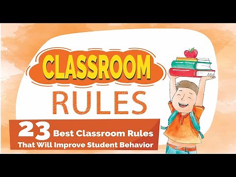 23 Best Classroom Rules That Will Improve Student Behavior || Classroom rules for kids