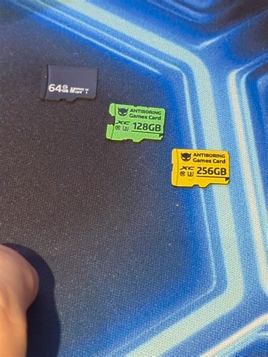 Replying to @richardtalbot3SD card upgrade for Custom Build RG40XX H #retrogames #retrogaming #anbernic