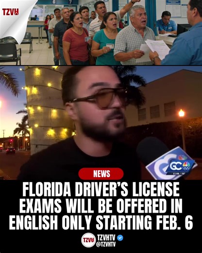 Florida Department of Highway Safety and Motor Vehicles (FLHSMV) announced that, beginning Friday, February 6th, all driver license knowledge and skills examinations will be administered exclusively in English. This change applies to all driver license classifications, including exams administered orally. Previously, knowledge exams for most non-commercial driver license classifications were offered in multiple languages, while Commercial Learner’s Permit (CLP) and Commercial Driver License (CDL