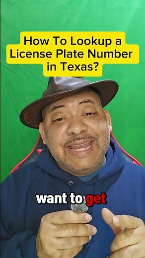 How To Lookup a License Plate Number in Texas?