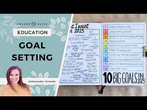 How To Set And ACHIEVE YOUR GOALS In 2023 | Bullet Journal Goal Setting