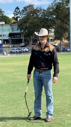 Queensland Reds rugby skills: 10/10. Whip cracking skills… we’ll call it a work in progress 😂🤠 | Ringers Western
