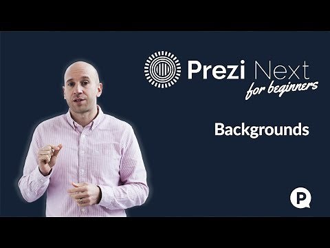 Prezi Next for beginners - Backgrounds