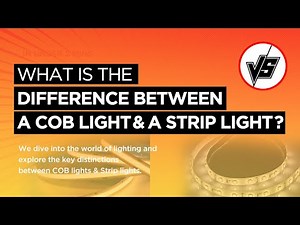 What Is The Difference Between a COB Light & Strip Light