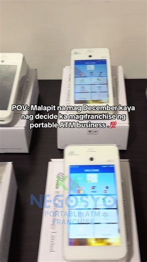 Mag-Franchise Ng Portable ATM Business Ngayong December