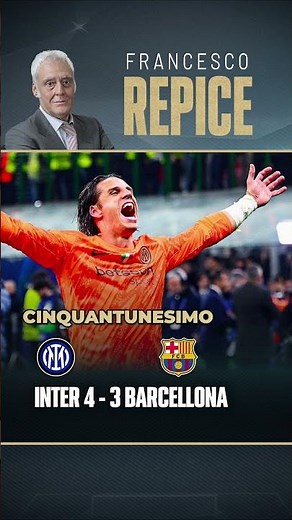 Inter Milan 4-3 Barcelona: Sommer's save commented by Francesco Repice