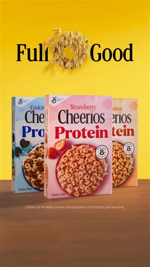 Whether it’s breakfast or an afternoon snack, Cheerios Protein is a tasty way to get 8g of protein in every serving. | Cheerios