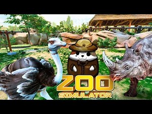 Zoo Simulator Early First look! | New First Person Zoo Sim! Full Playthrough to Golden Trophy!