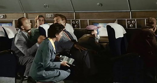 Earth vs the Flying Saucers 1956 colorized (Hugh Marlowe)