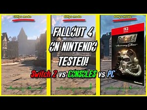 Fallout 4 Comparison: Switch 2 vs PC vs Xbox | Every Framerate Mode Tested!