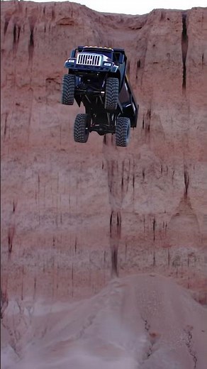 Gravity-Defying RC Dump Truck Jump! 🤯💨