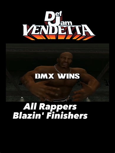 Def Jam Vendetta | All Rappers Blazin Finishers #defjam #wrestling #DefJamVendetta #dmx #methodman #redman #ghostface #scarface #gaming #WWE | SirSaltine | Facebook