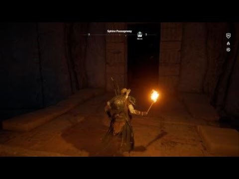 Assassin's Creed® Origins how to get in the sphynx, question mark location