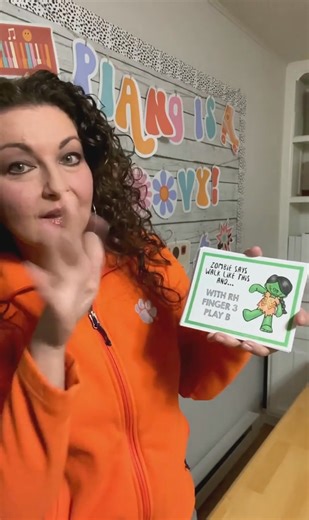 Let's learn how to play Zombie Says! Zombie Says is the perfect game for beginning pianists. They get to review right and left hand, finger numbers, and the piano keys all in one adorable game. And that's not even the fun part! The best part of this game is that students get to walk like zombies as they play the given piano keys! It is absolutely hilarious!! Get the game here and let the giggles begin!! https://melodypayne.com/product/beginning-piano-keys-game-zombie-says/?utm_source=facebook&ut